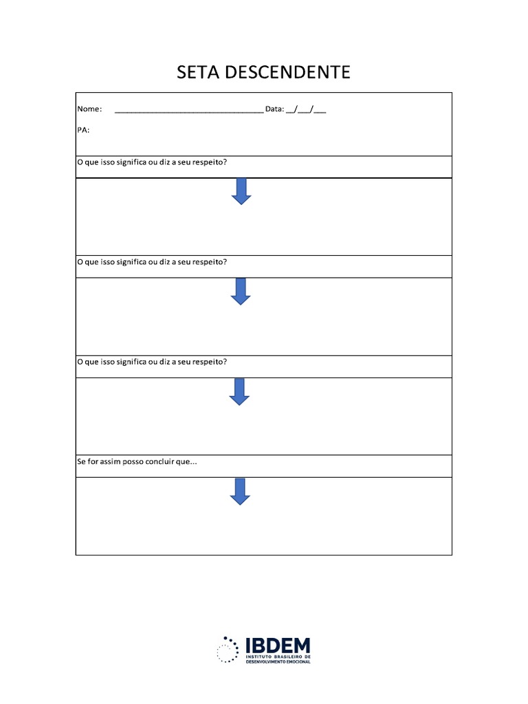 11 - Seta Descendente | PDF