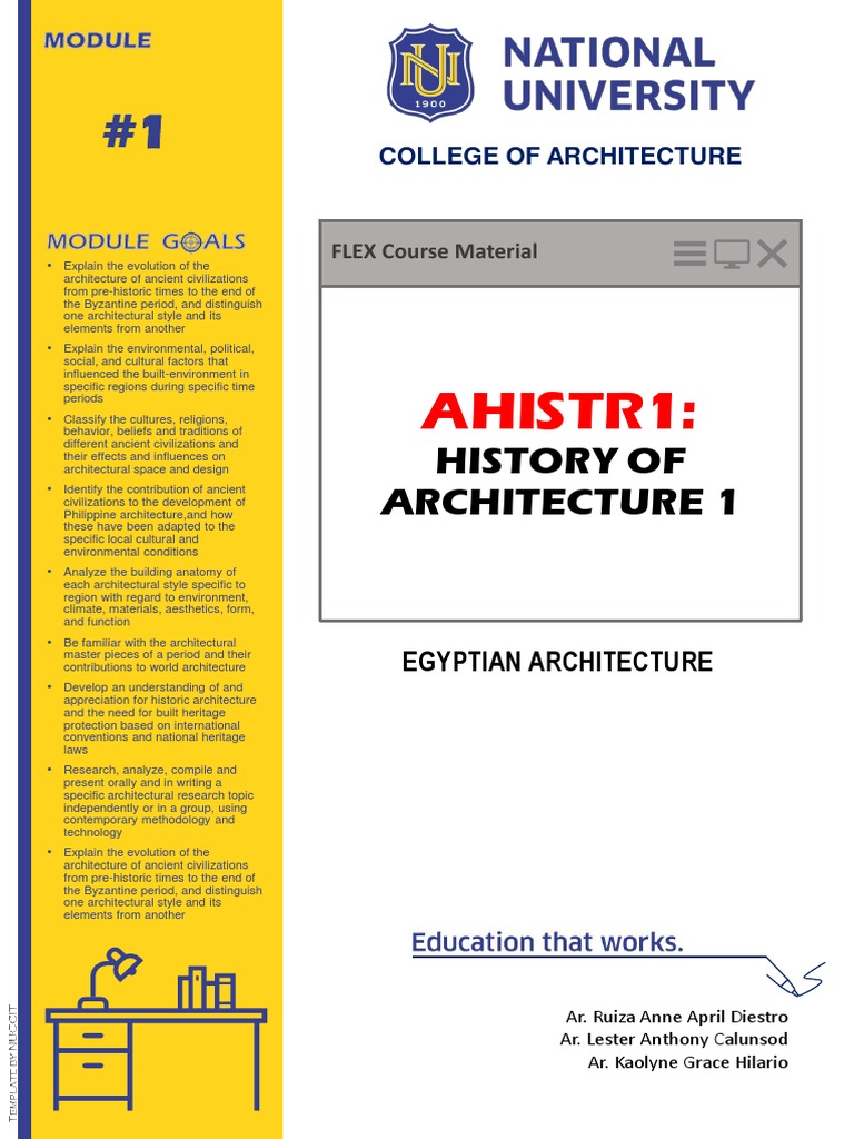 Hoa1 - CM-2 - Egyptian Architecture | PDF | Egyptian Pyramids | Ancient Egypt