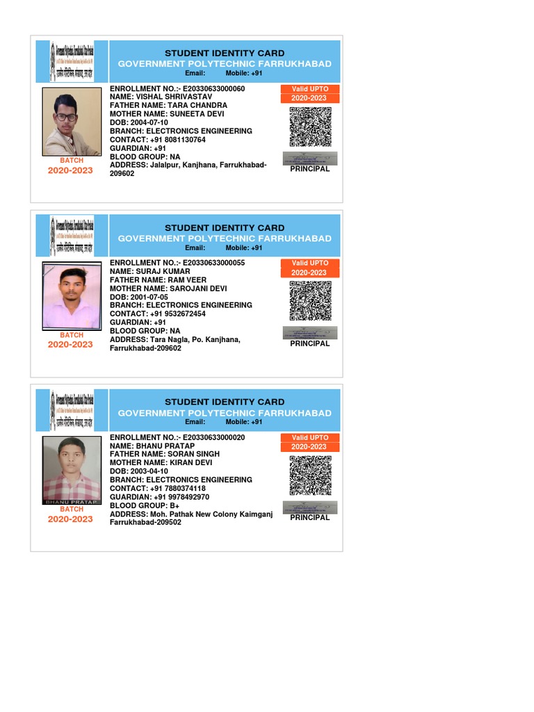 32 2020 Idcard | PDF