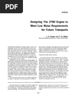 Engine JT8D Training Manual Part 1 | PDF