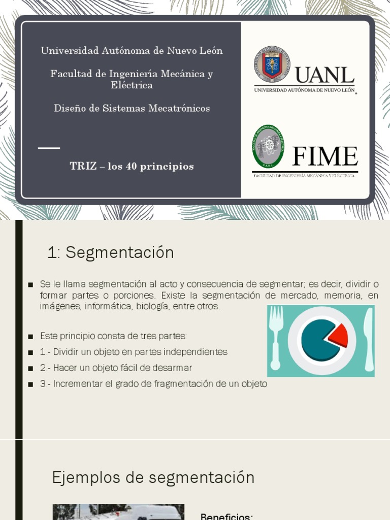 Metodo TRIZ 40 Principios | PDF | Hormigón | Redox