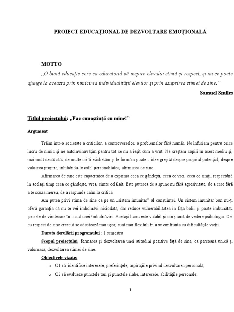 Proiect Ee Oltea Hritcu | PDF