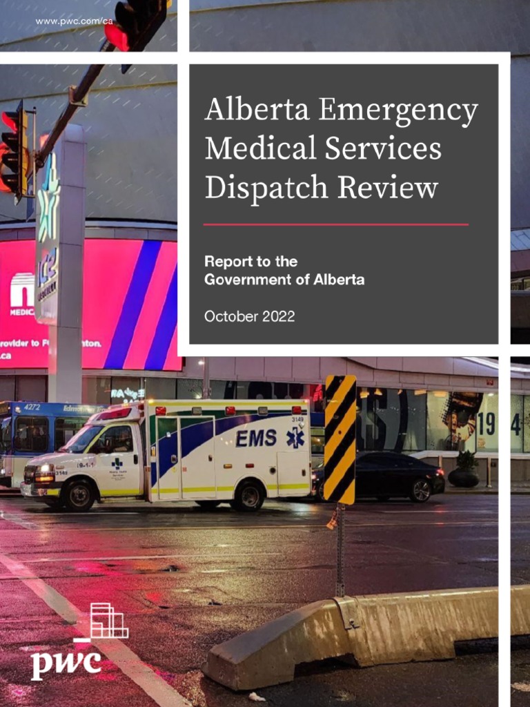 Alberta Medical Emergency Services Dispatch Review | PDF