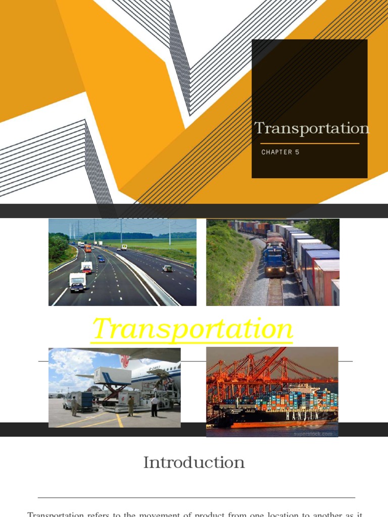 Transportation | Download Free PDF | Transport | Intermodal Freight Transport