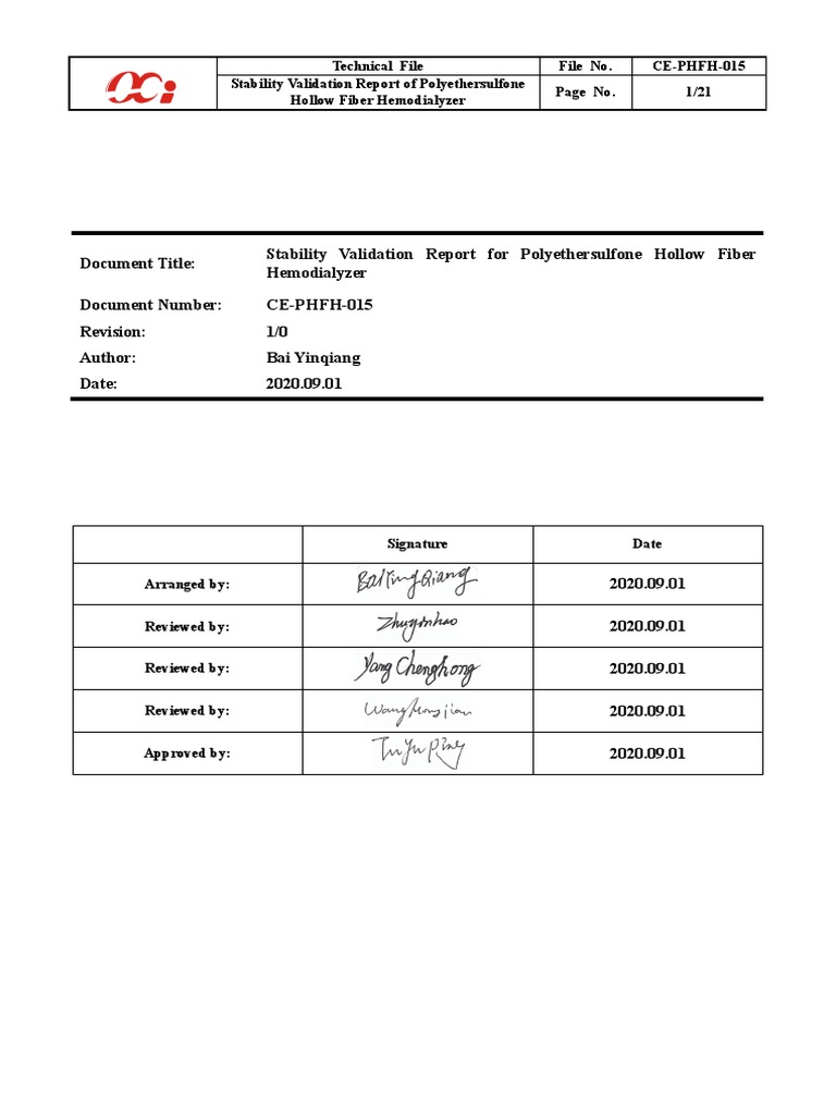 Appendix 13 - (CE-PHFH-015) - Stability Validation Report-1.0 | PDF | Verification And ...