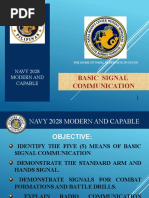 ICAO Marshalling Guide Lines | PDF | Hand | Aircraft