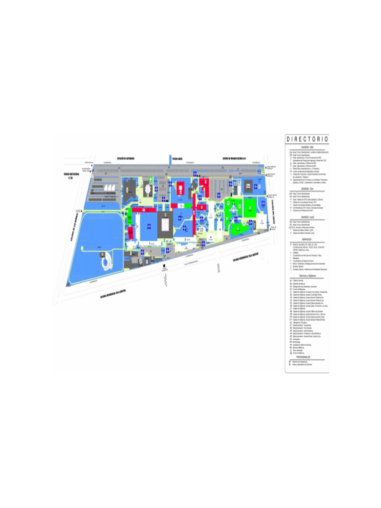 Plano de La UAM-X | PDF