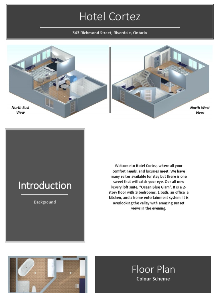 Luxury Loft Suite Showcase | PDF | Bedroom | Bathroom