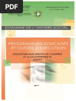 Progression Annuelle EDHC 2025-2026 | PDF