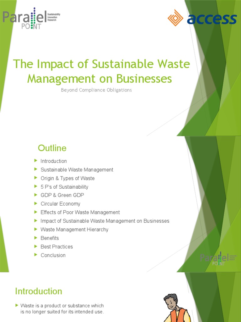 The Impact of Sustainable Waste Management For Bank Managers | PDF ...