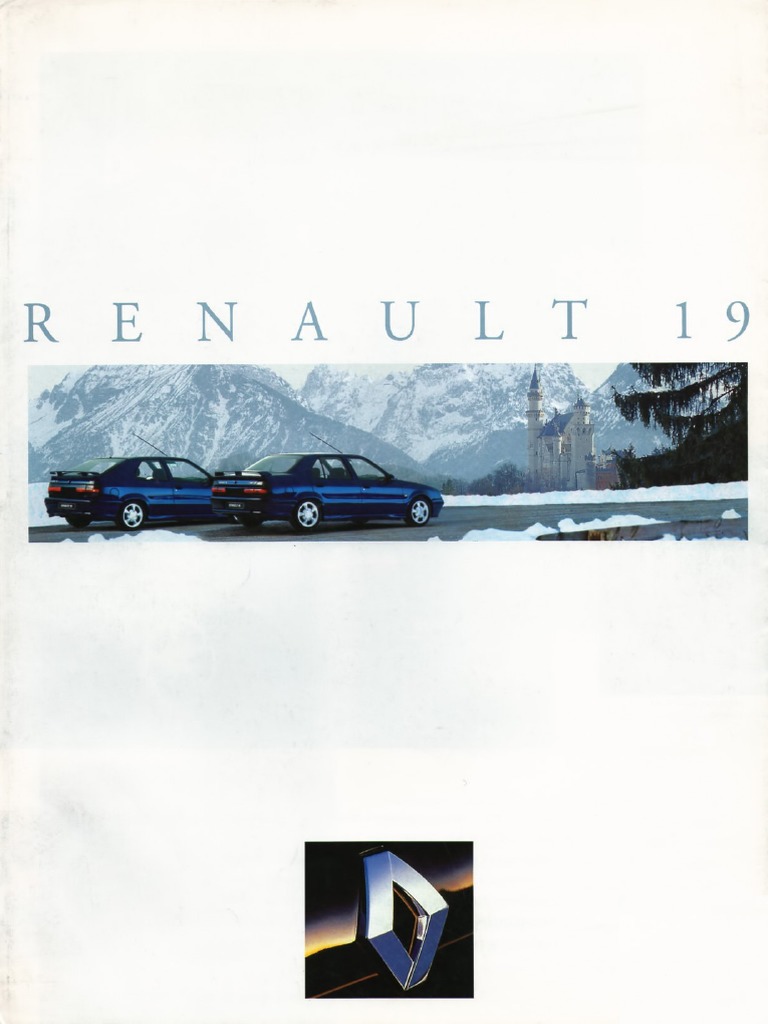 Renault R19 Brochure | PDF