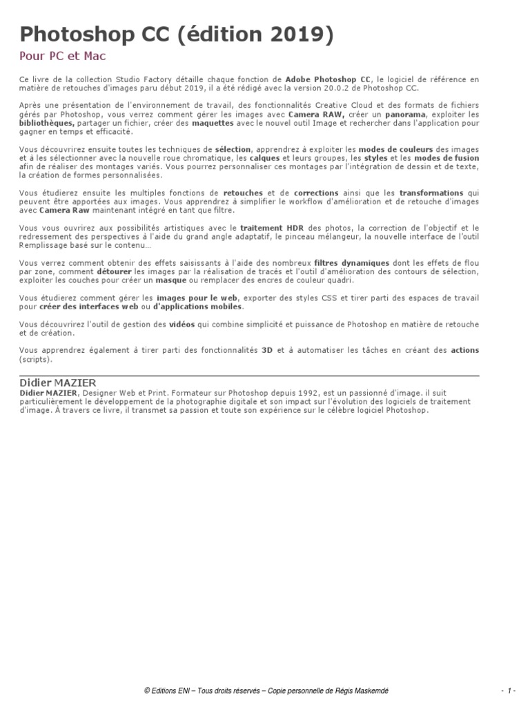 Photoshop | PDF | Image numérique | Graphisme