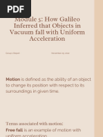 Physical Science (Module 6) | PDF | Force | Inertia