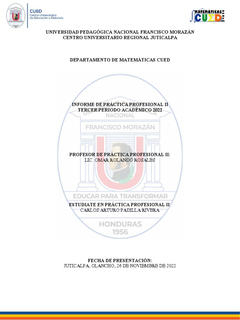 Informe pp2 | PDF | Método de enseñanza | Maestros