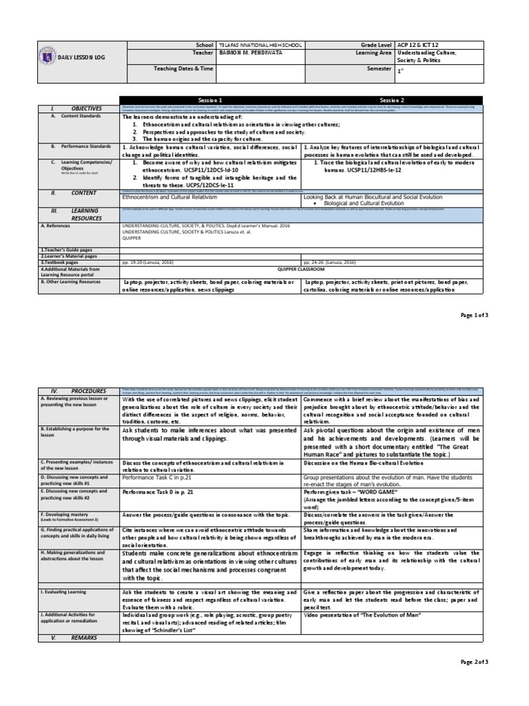 DLL Week 5 | PDF | Learning | Teaching Method