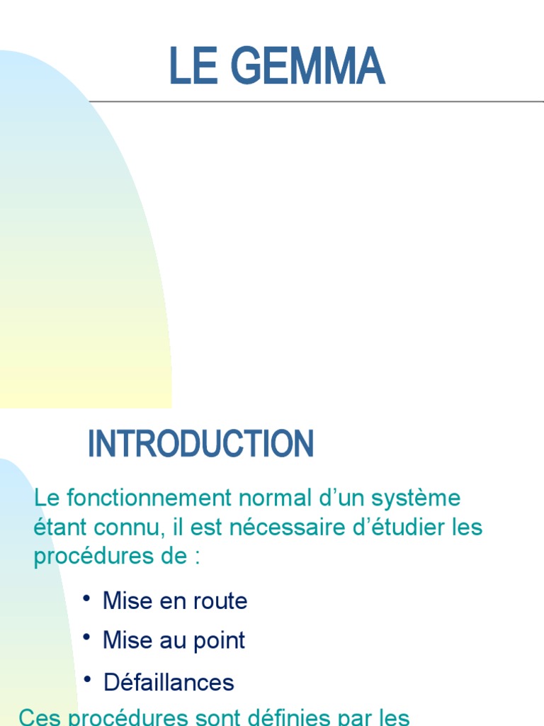 18 Le GEMMA | PDF | Sécurité