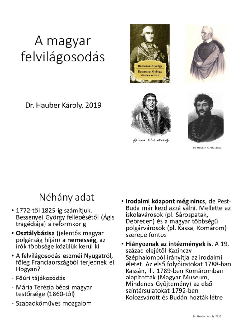 A Magyar Felvilagosodas | PDF
