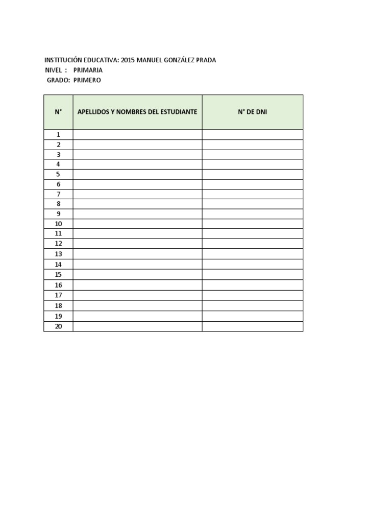 Reporte de Estudiantes Primaria Recuperación y Consolidación de ...