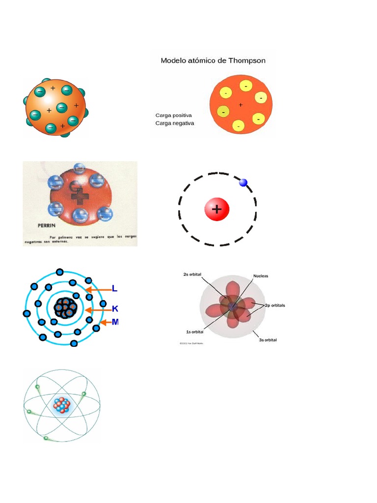 Cartilla Modelos de Atomos | PDF