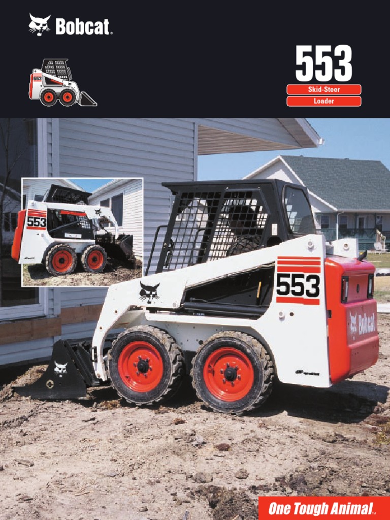 Scheda Tecnica Bobcat 553 | PDF