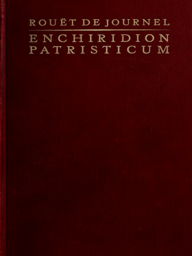 Enchiridionpatri 00 Rou | PDF