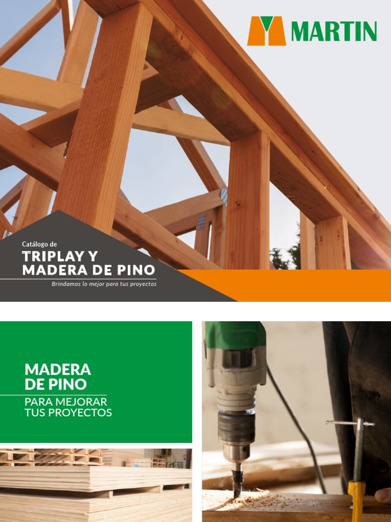 Catálogo de Triplay y Madera de Pino 0904-1 | PDF