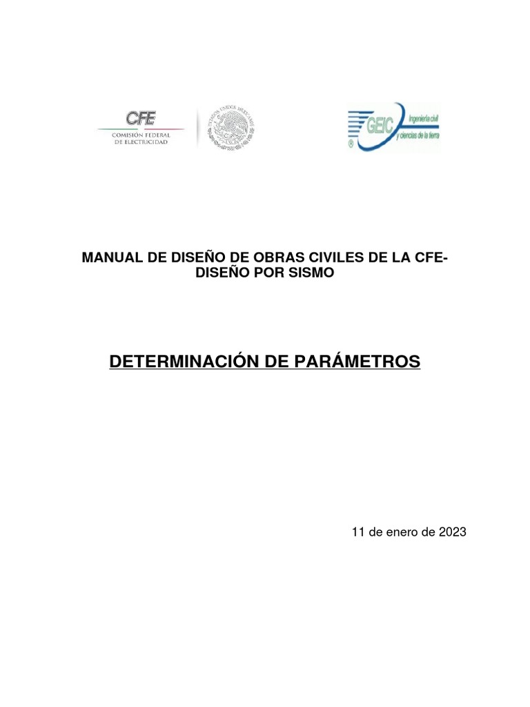 CFE Sismo | PDF | Temblores | Física Aplicada e Interdisciplinaria