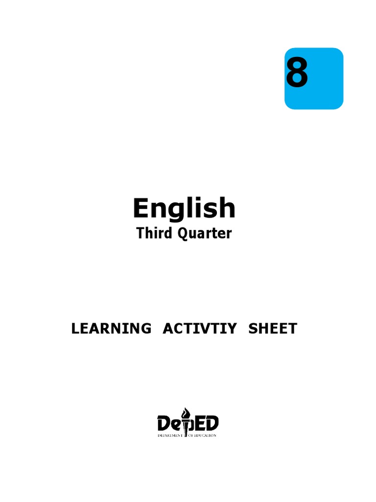 English: Third Quarter | PDF | Verb | Adverb