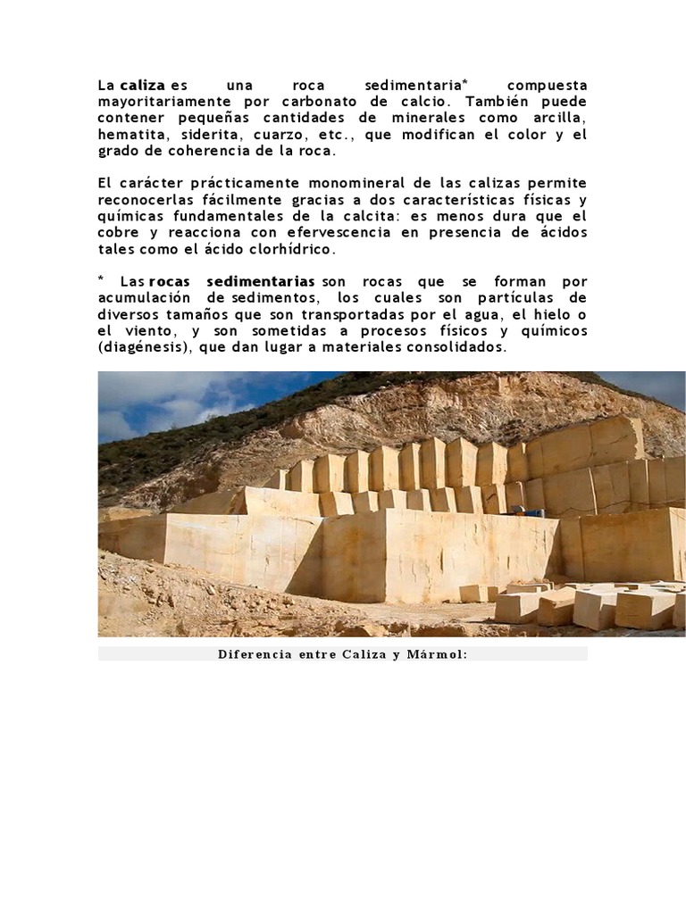 Piedra Caliza | PDF