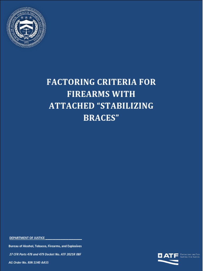 ATF Rule | PDF | Firearms | Projectile Weapons