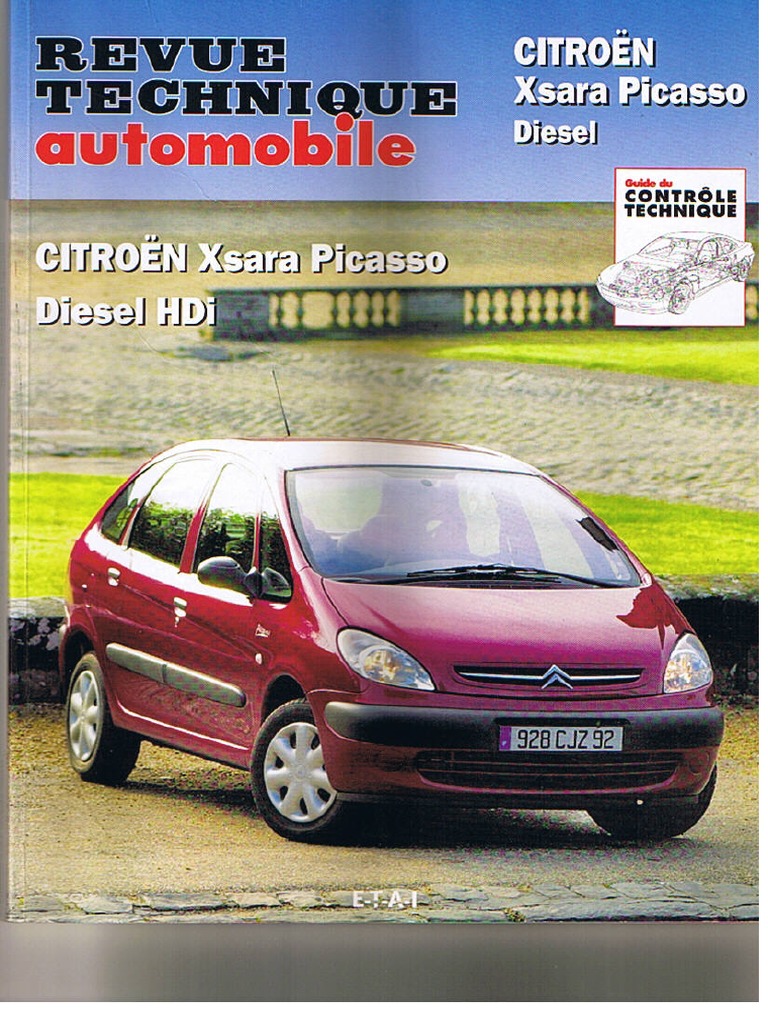 Fiche Technique Xsara Picasso