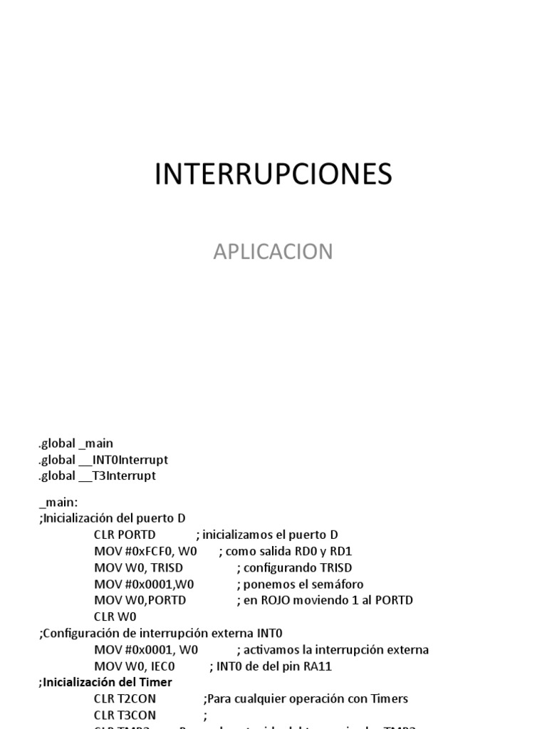 5 Interrupciones | PDF