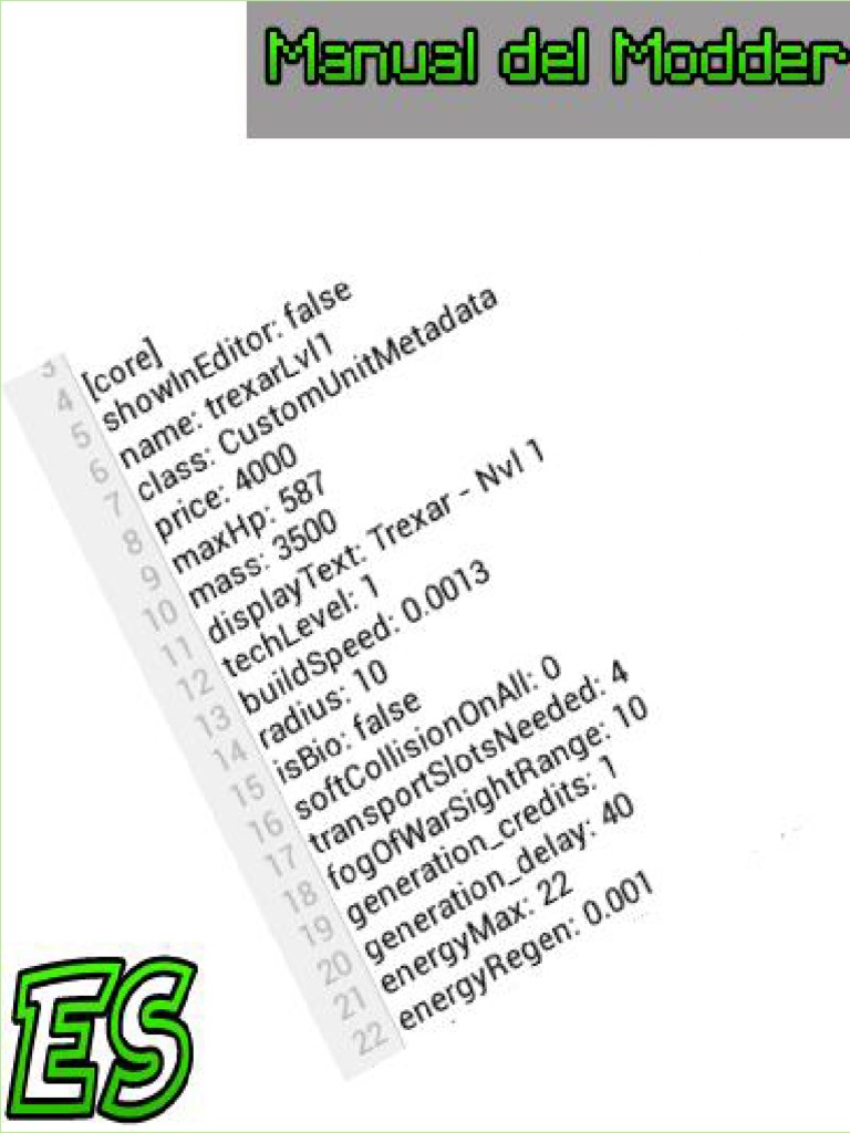 Manual Del Modder by ES v0.1 | PDF | Estructura de datos de matriz | Lenguaje de programación