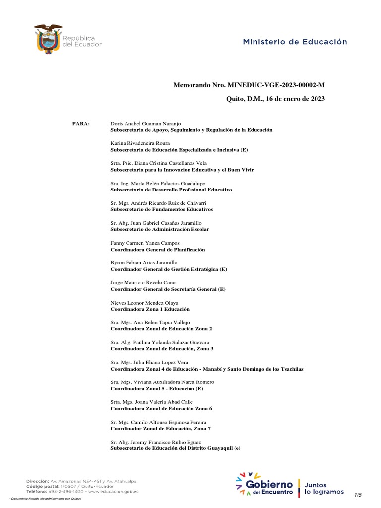 Mineduc Vge 2023 00002 M | PDF