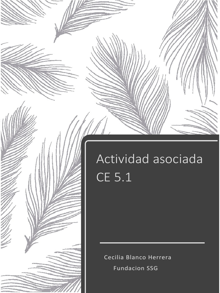 Actividad Asociada A CE5.1. | PDF
