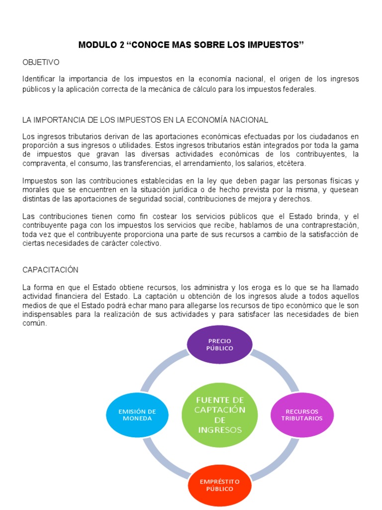 IMPUESTOS | PDF | Impuestos | Estado (política)