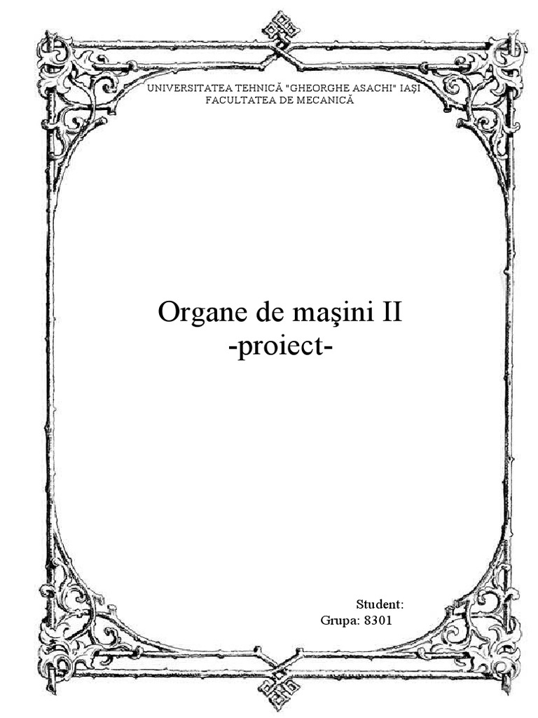 OMII Proiect | PDF