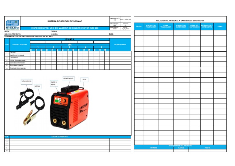 Máquina de Soldar VECTOR. | PDF