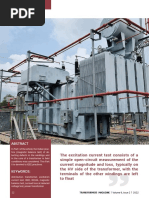 Excitation Current Test On Power Transformers | PDF | Transformer ...
