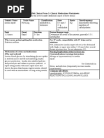 Zosyn Drug Card | PDF | Penicillin | Infection