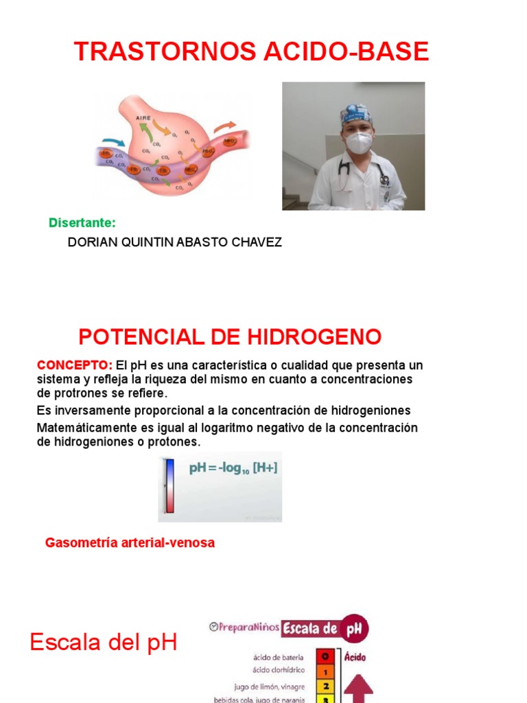 Trastornos Acido Base | PDF | Solución tampón | Ácido