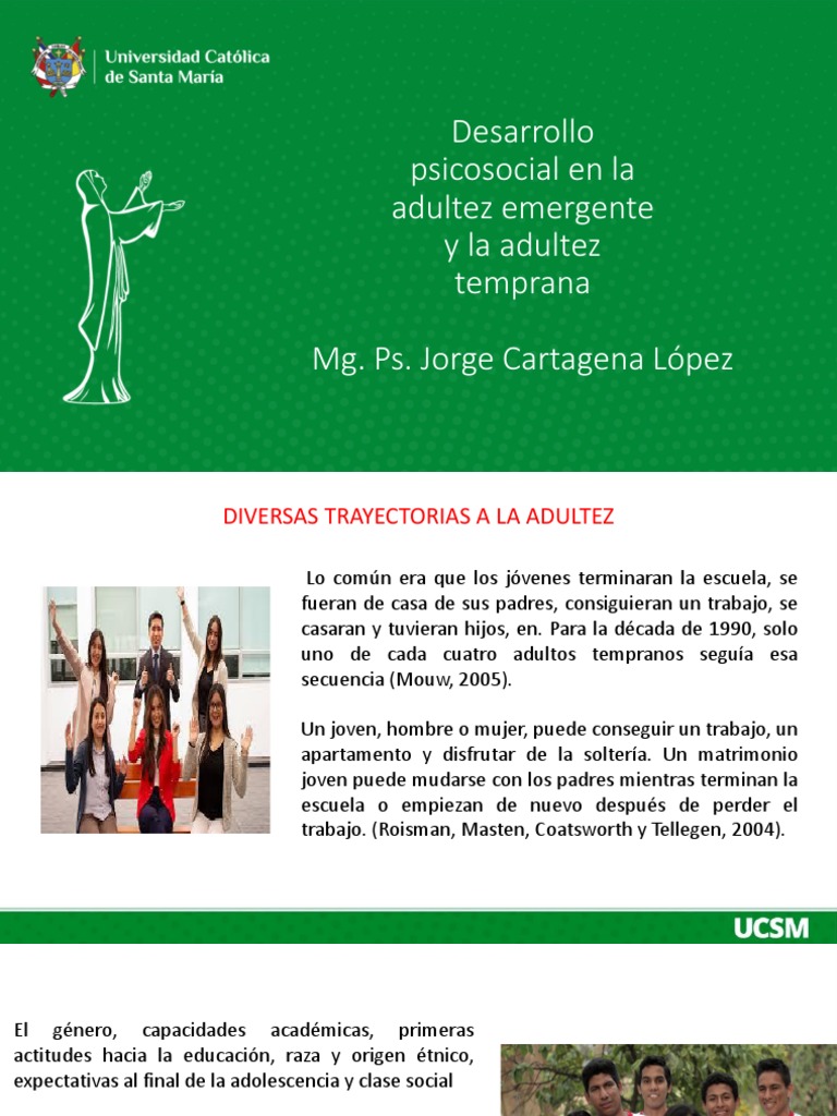 CLASE 11 Desarrollo Psicosocial en La Adultez Intermendia | PDF | Adultos | Homosexualidad