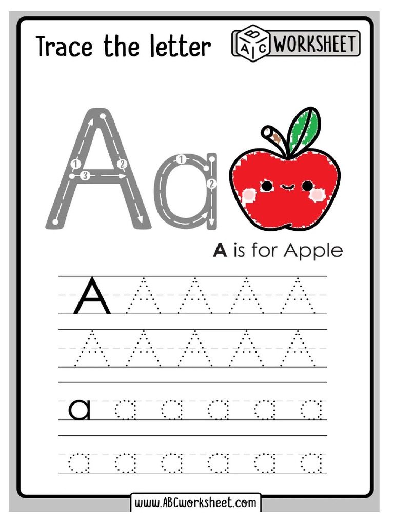 Letter Tracing | PDF
