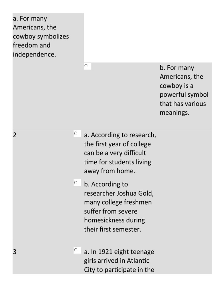 General and Specific Statements | PDF