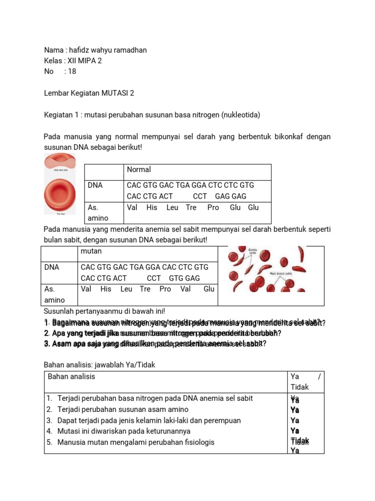 LK MUTASI 2 | PDF | Pengembangan Diri | Kesehatan Holistik