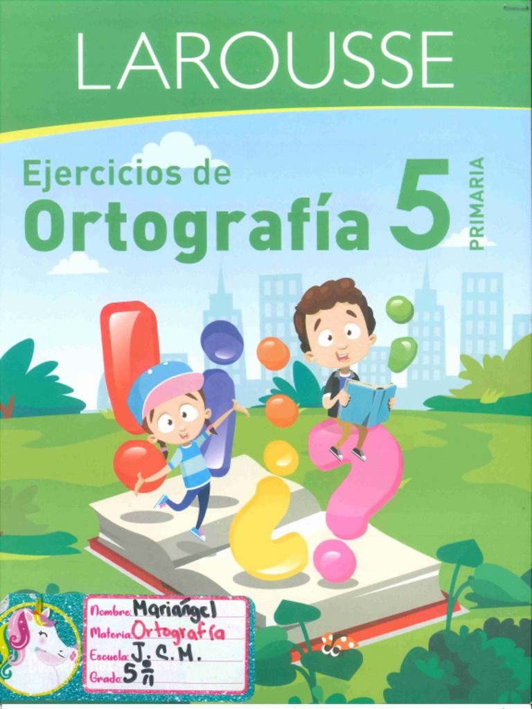 Ortografia 5 | PDF