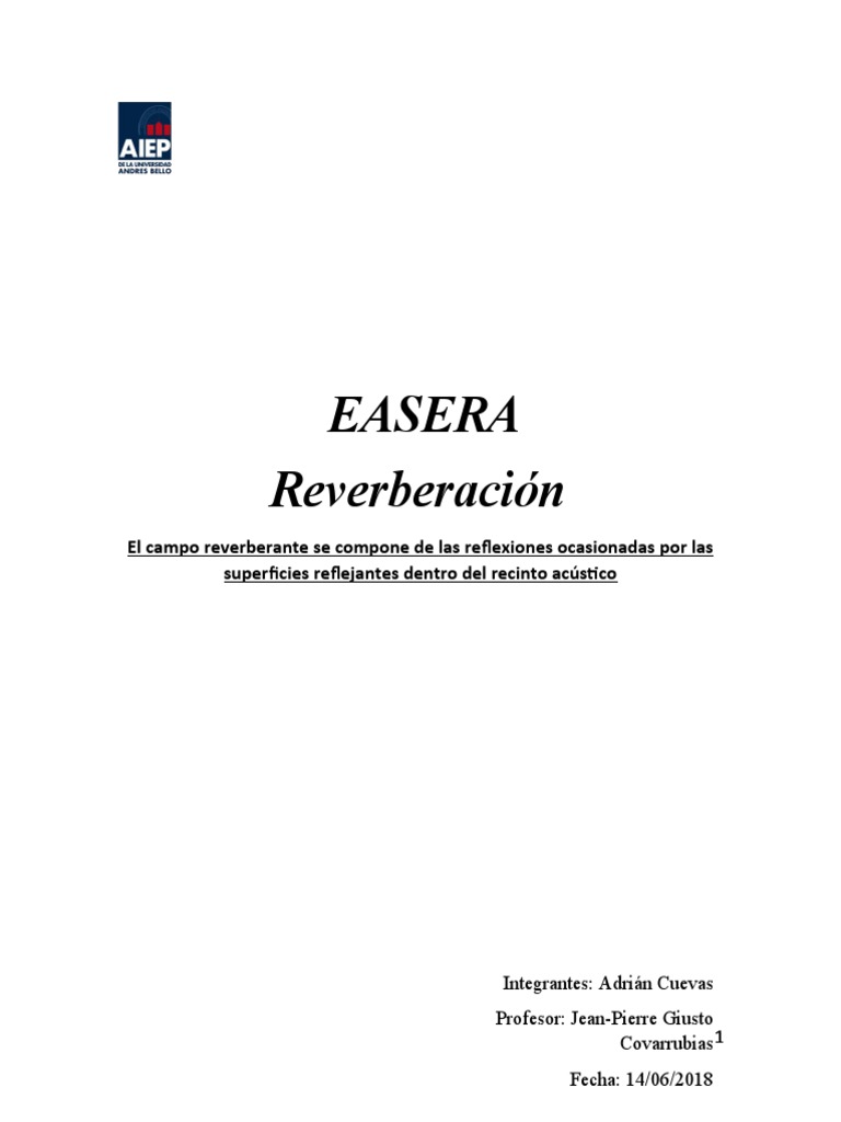 Configuración y Medición con EASERA | PDF | Micrófono | Altoparlante