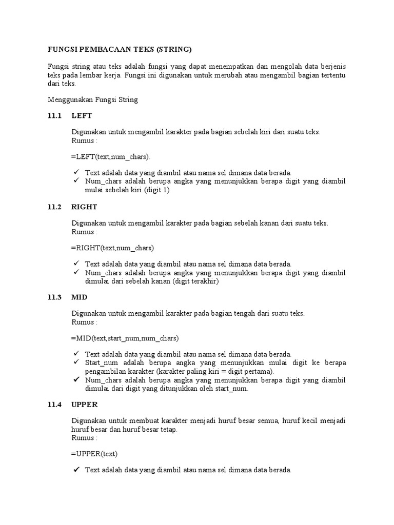 Fungsi Pembacaan Teks | PDF