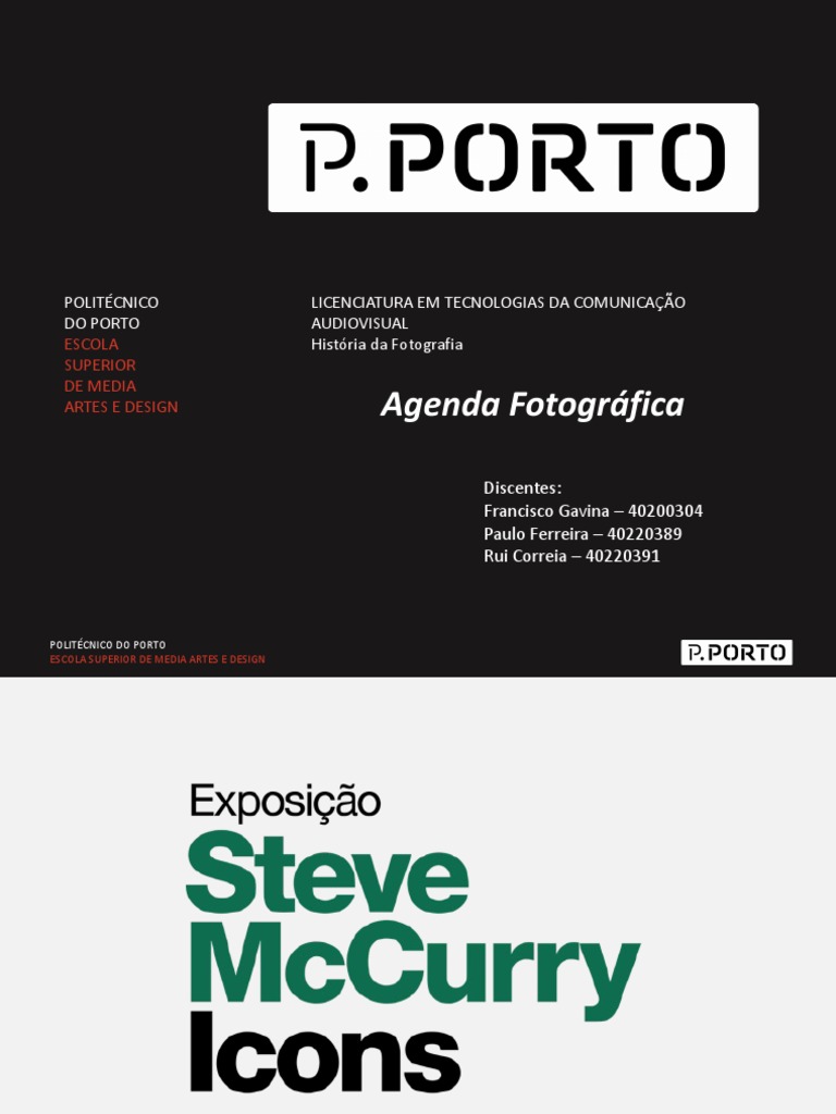 Presentation Mccurry Icons | PDF | Câmera | Lisboa
