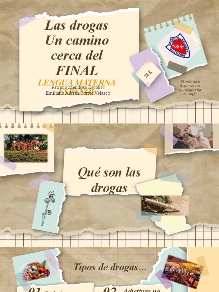 Las Drogas Power Point Presentation | PDF | Drogas | Cannabis (Droga)